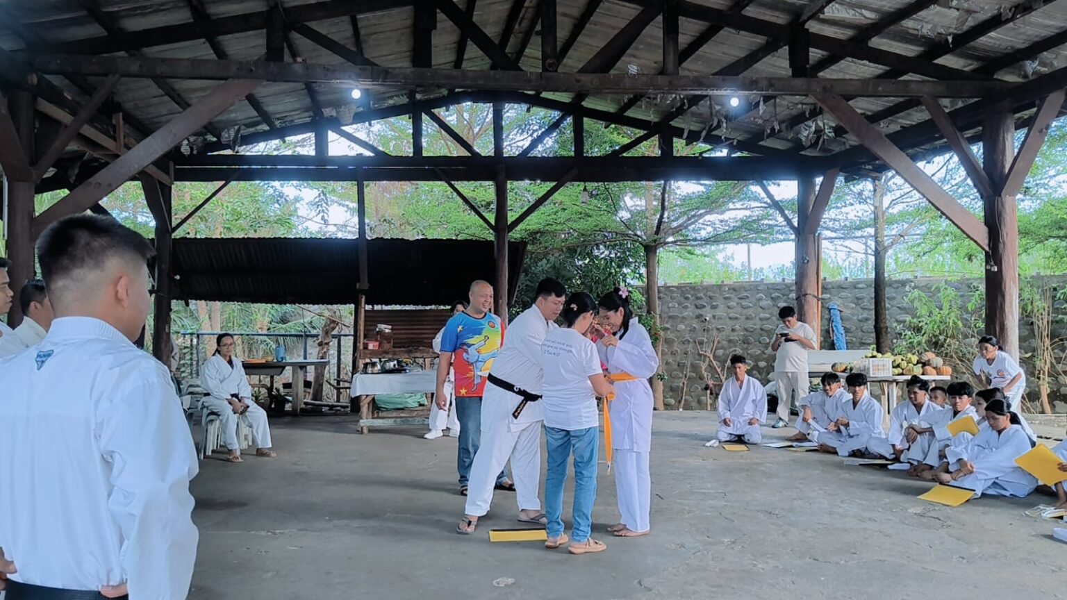 CCF Holds Karate Belting Rites Ceremony – Calabrian Children’s ...