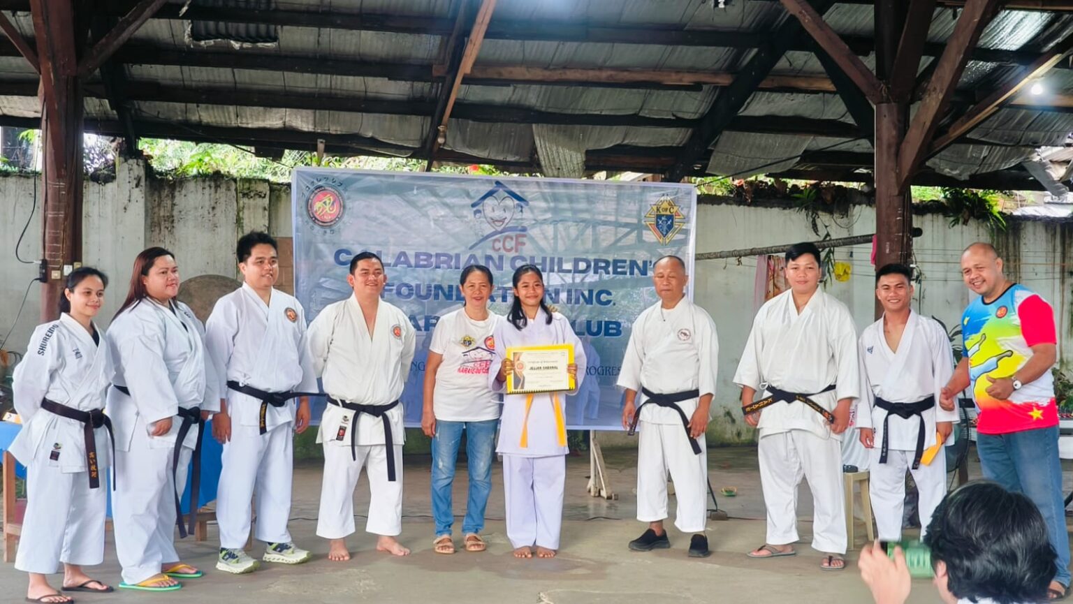 CCF Holds Karate Belting Rites Ceremony – Calabrian Children’s ...